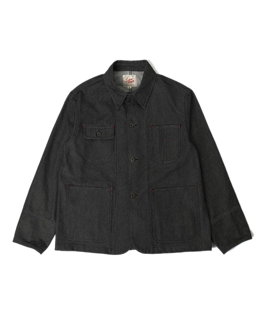 French chore jacket - 'work blues' | LabourUnionClothing – Labour Union ...