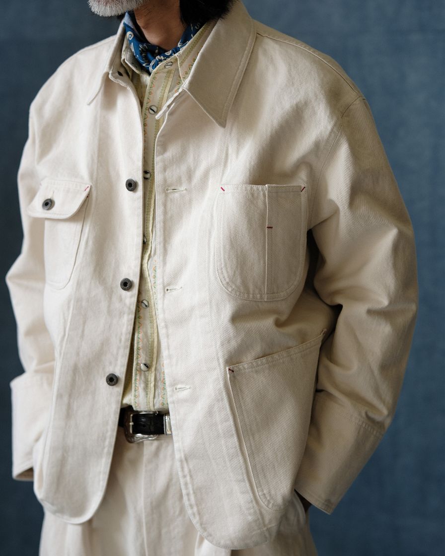 French chore jacket - 'work blues' | LabourUnionClothing – Labour Union ...