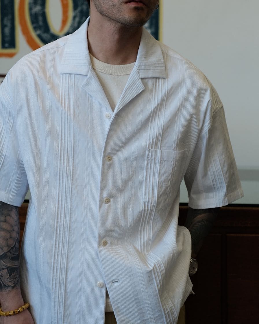 Pleated Guayabera Shirt – Labour Union Clothing-Since 1986 | Vintage ...