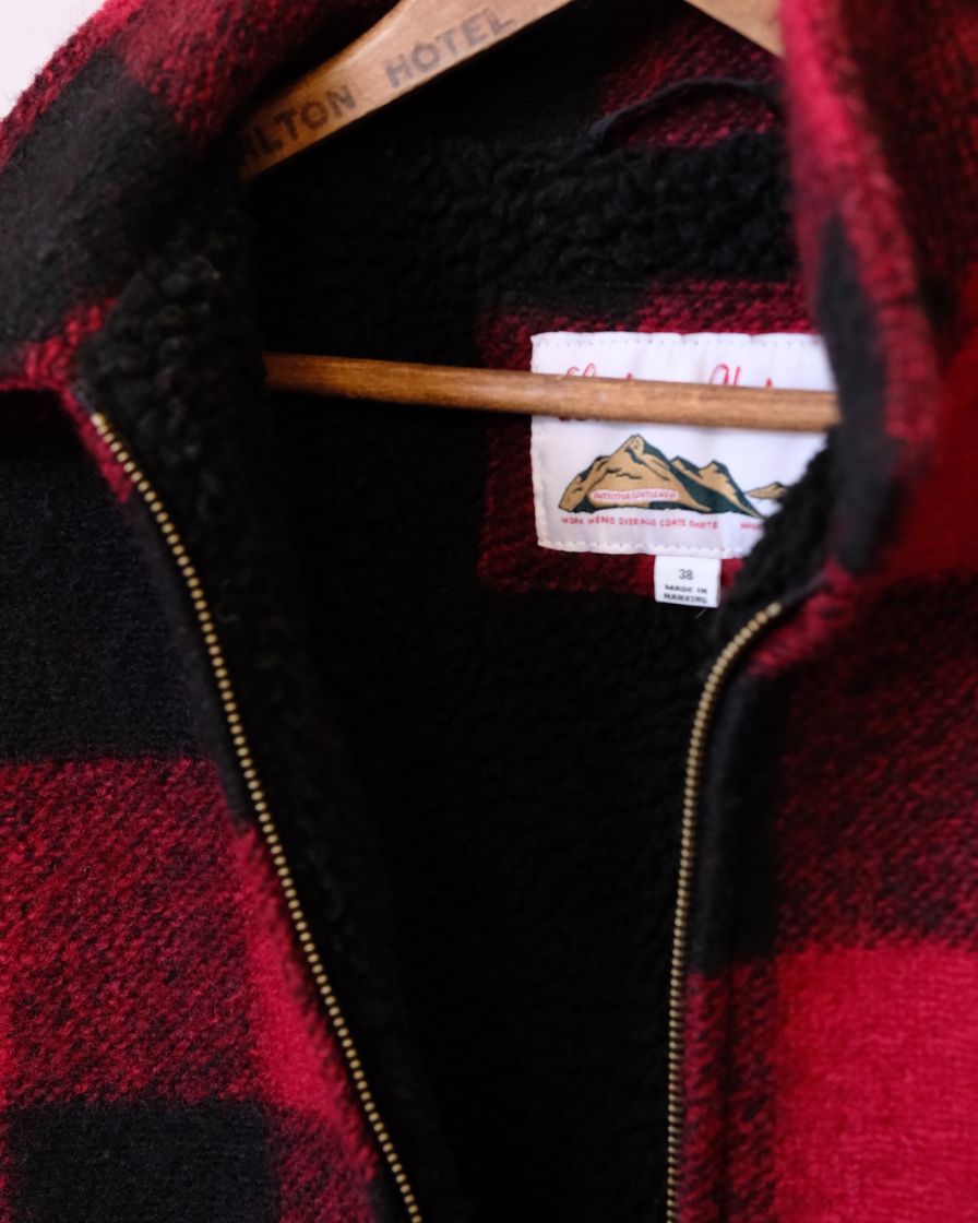 Red&black Checked Jacket – Labour Union Clothing-Since 1986 | Vintage ...