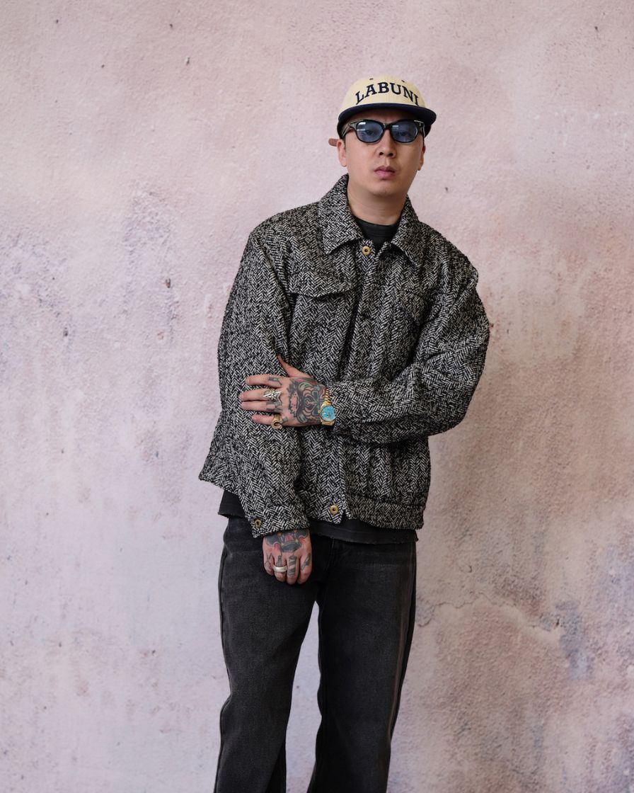 Salt&Pepper Tweed Trucker Jacket – Labour Union Clothing-Since 1986 ...