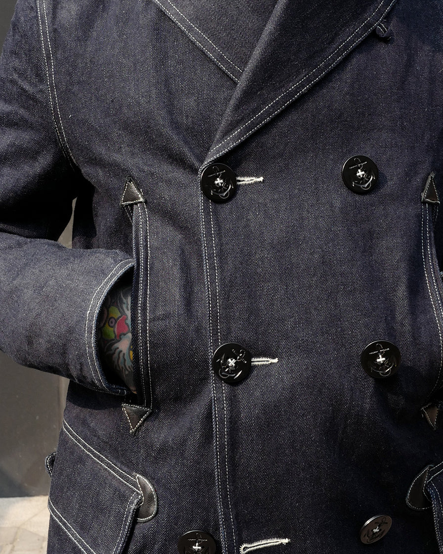Denim Shawl Peacoat – Labour Union Clothing-Since 1986 | Vintage ...