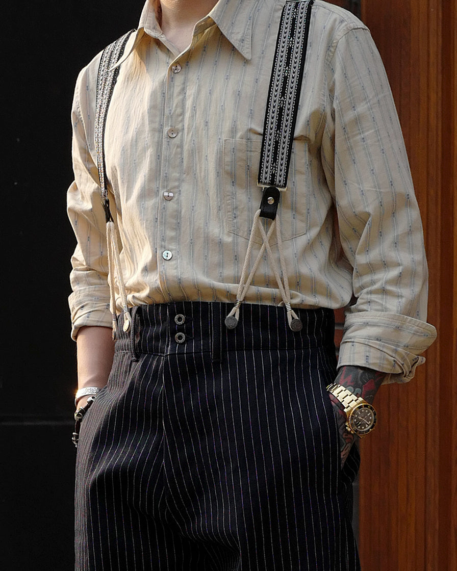 Cream Jacquard Shirt – Labour Union Clothing-Since 1986 | Vintage ...