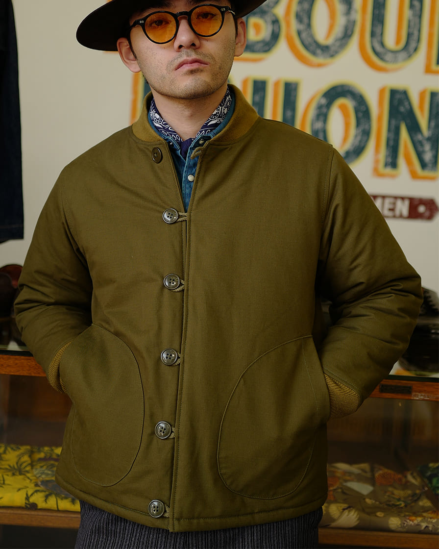 M43 Liner Jacket - Quilted Lining Duck Cotton | Labour Union Clothing ...