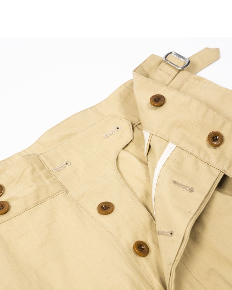 Double Pleats Relaxed Ripstop Pants | Labour Union Clothing - 22AW ...