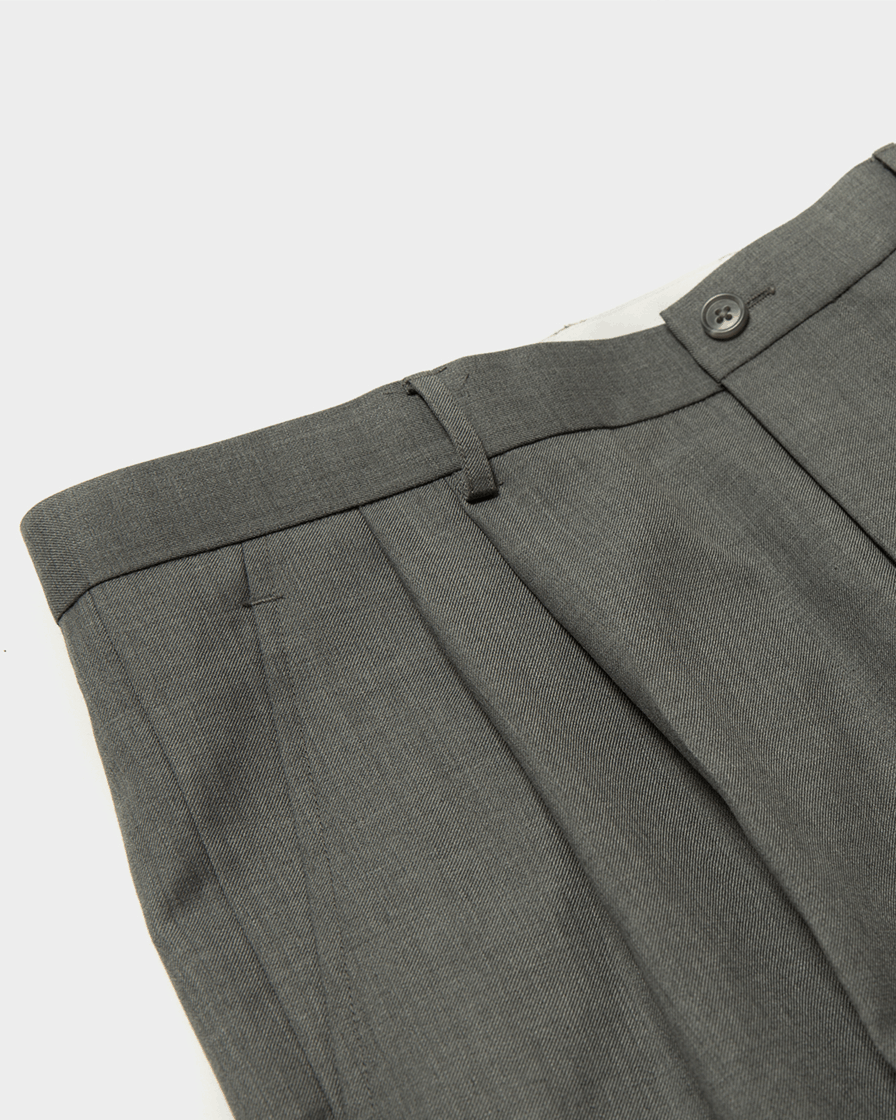 Worsted Wool Trousers-Grey – Labour Union Clothing-Since 1986 | Vintage ...