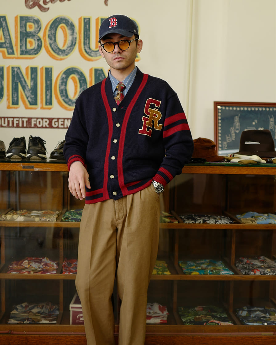Letterman Wool Cardigan - LabourUnionClothing – Labour Union Clothing ...