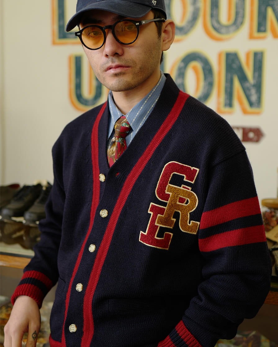 Letterman Wool Cardigan - LabourUnionClothing – Labour Union Clothing ...
