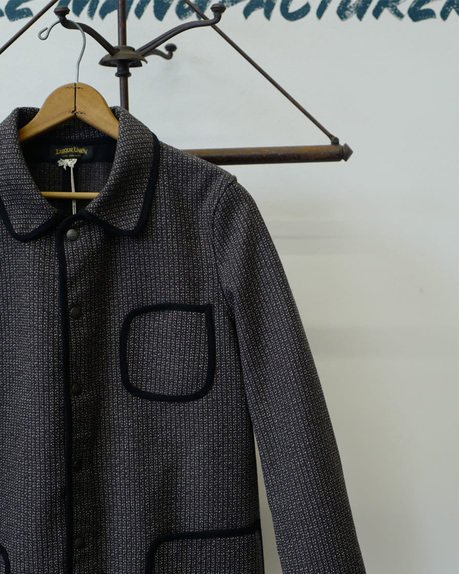 Wool Blend Three Pockets Chore Jacket – Labour Union Clothing-Since ...