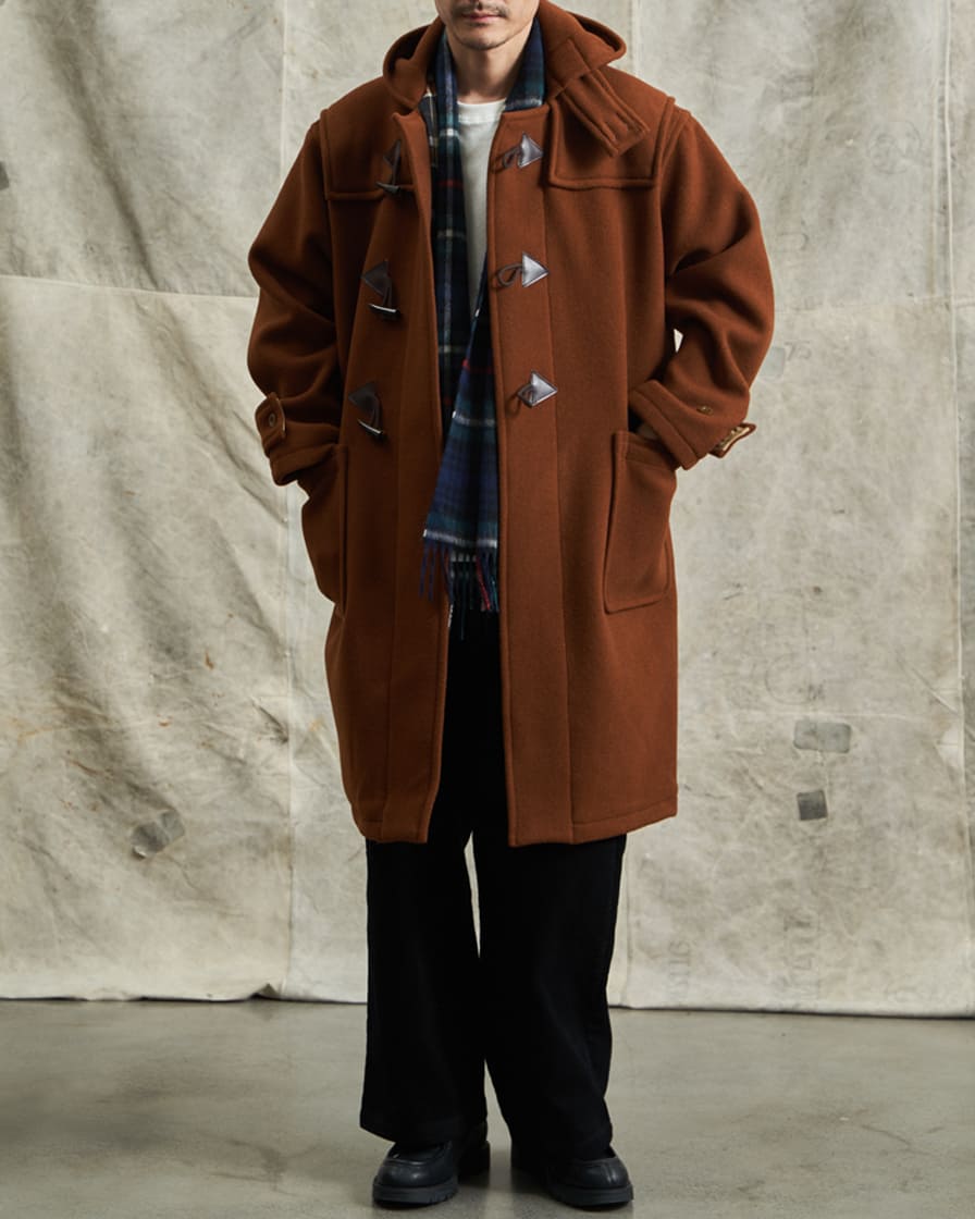 Melton Duffle Coat | Authentic&Classy Menswear | LabourUnion Clothing ...