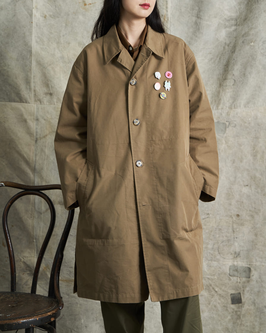 Balmacaan Overcoat | Classic Menswear | 22AW LabourUnion Clothing ...