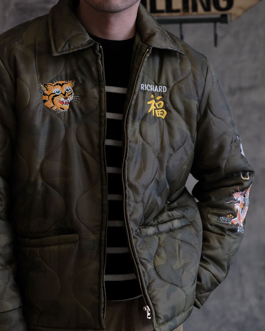 Quilting Vietnam Satin Jacket | Labour Union Clothing | Timeless Style ...